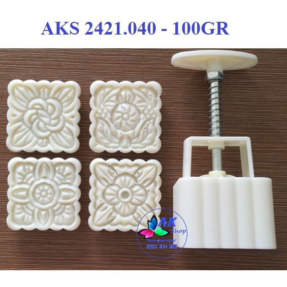 Mooncake MOLD 100GR (4 SQUARE TT) | Shopee Malaysia