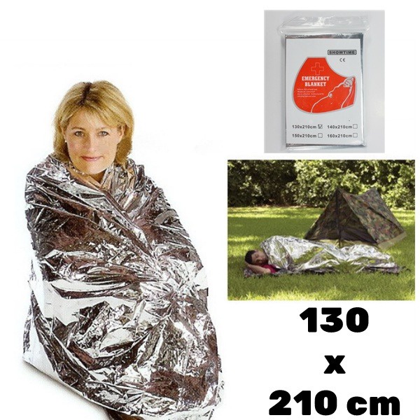 Emergency Rescue Blanket Reflective Blanket 210cm*130cm | Shopee Malaysia