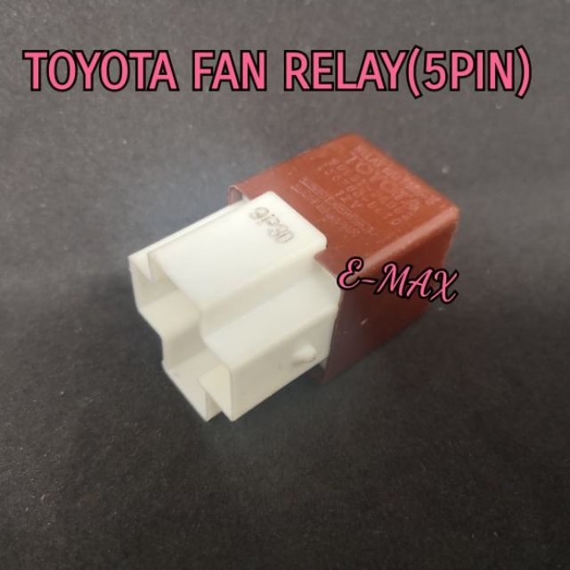 ORIGINAL - TOYOTA FAN RELAY 12V 5 PIN - 90987-04003 | Shopee Malaysia