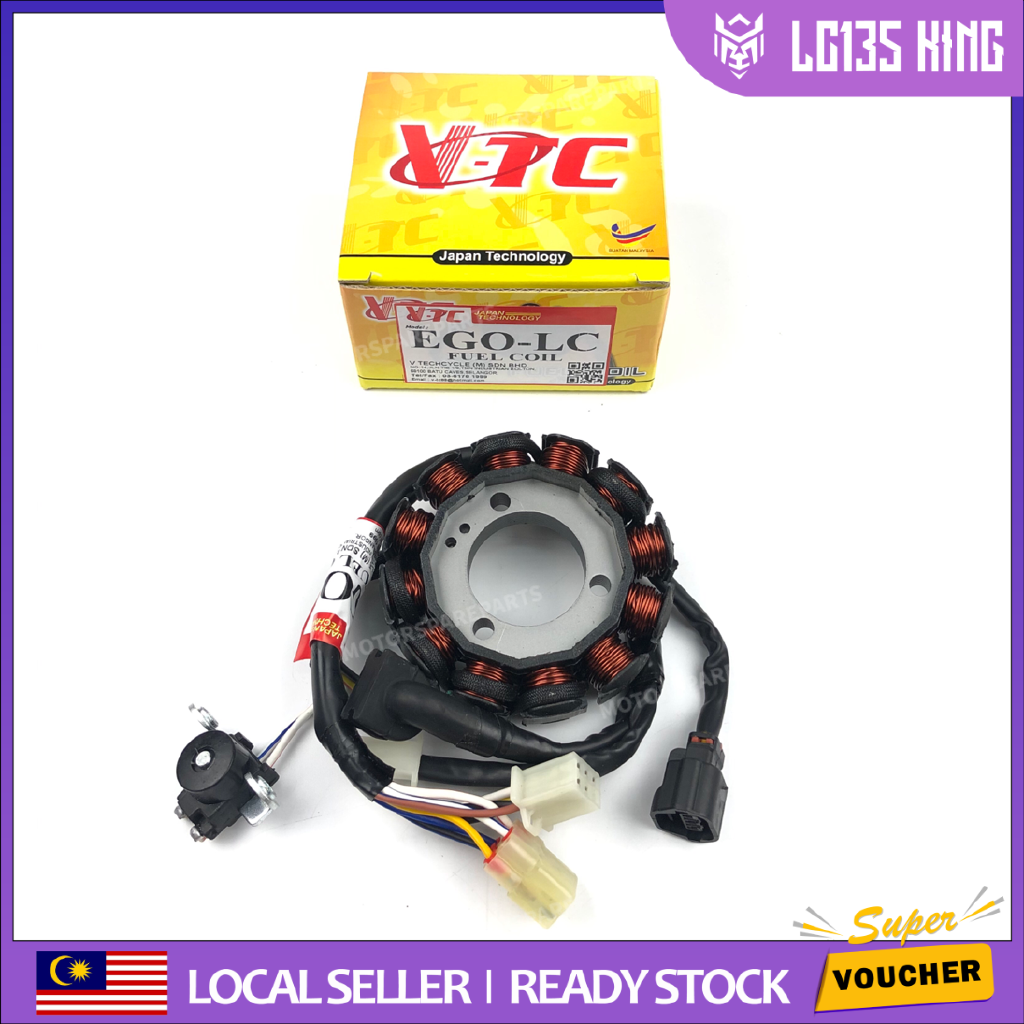 YAMAHA EGOLC EGO-LC MAGNET COIL FUEL COIL VTC | Shopee Malaysia
