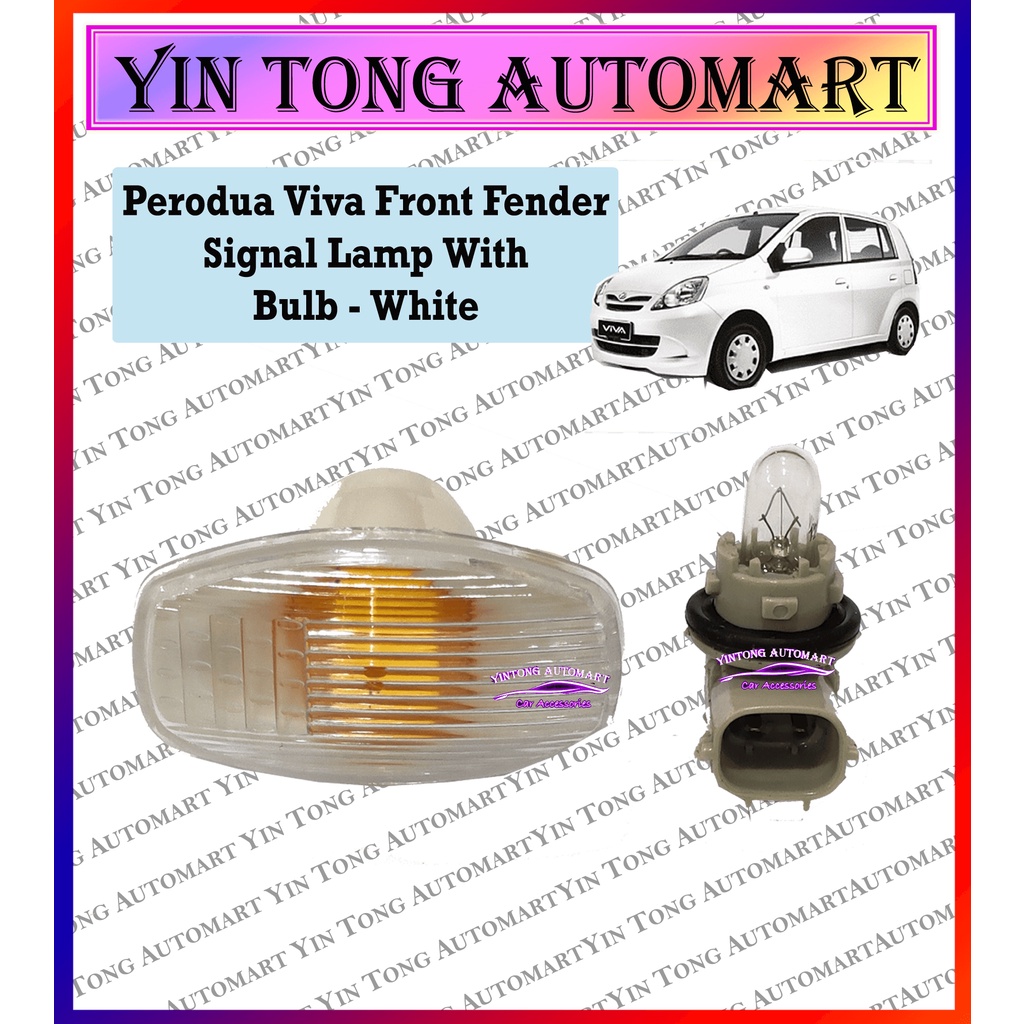 Perodua Viva Front Fender Signal Lamp - 1pc | Shopee Malaysia