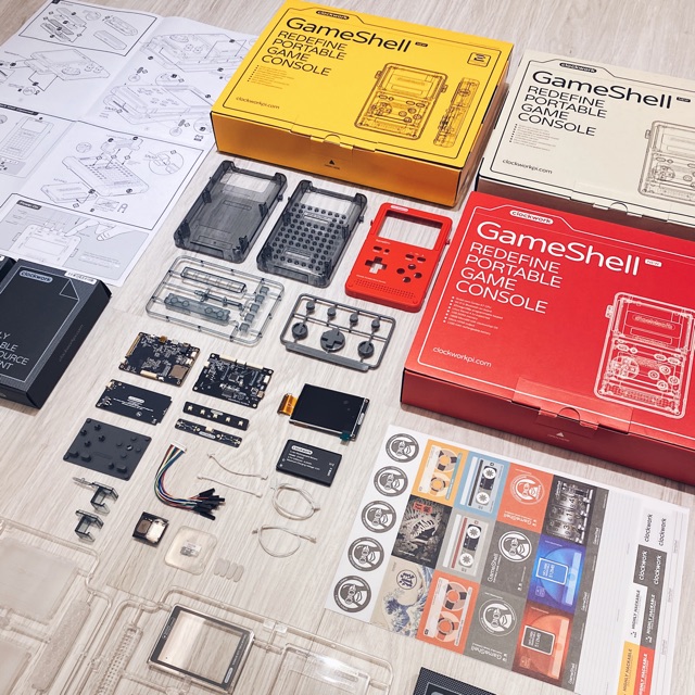 Clockworkpi GameShell Redefine Portable Game Console DIY. 自组式GameShell DIY手提游戏机. | Shopee Malaysia