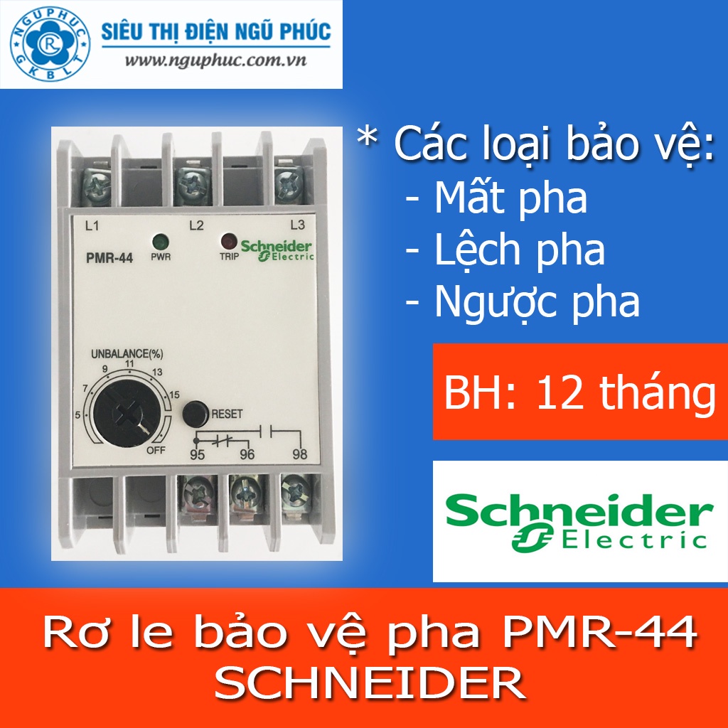 Relay Phase Protection PMR-44 SCHNEIDER | Shopee Malaysia