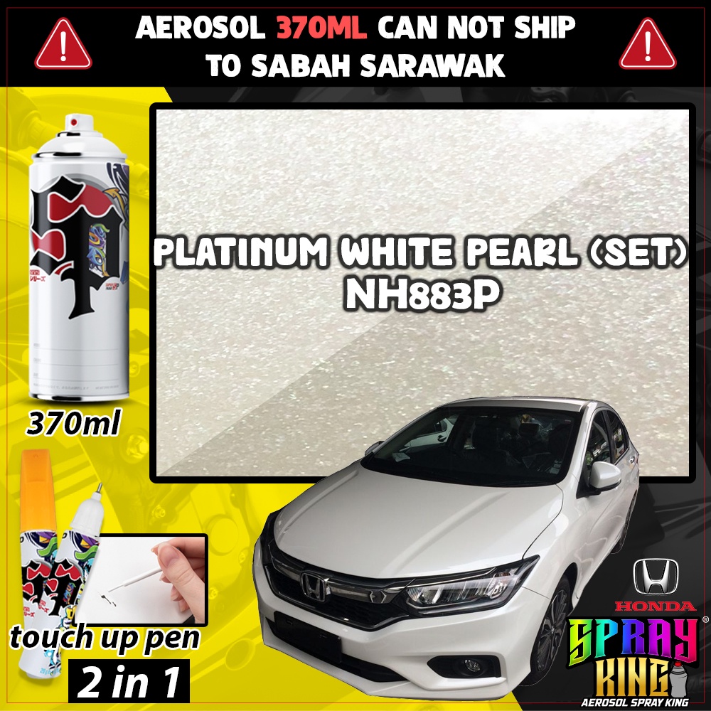 NH883P Platinum White Pearl ( Honda City 6 Generation Touch Up Pen ) Car Spray Paint Malaysia ...
