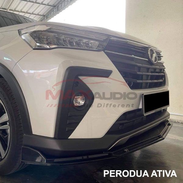 SAMURAI-LIPS Double Layer Universal Car Front Bumper Diffuser Lip AXIA ...