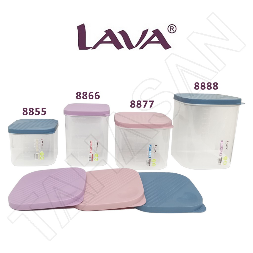 Lava Multipurpose Plastic Container Plastik Bekas Tupperware CST 8855 ...