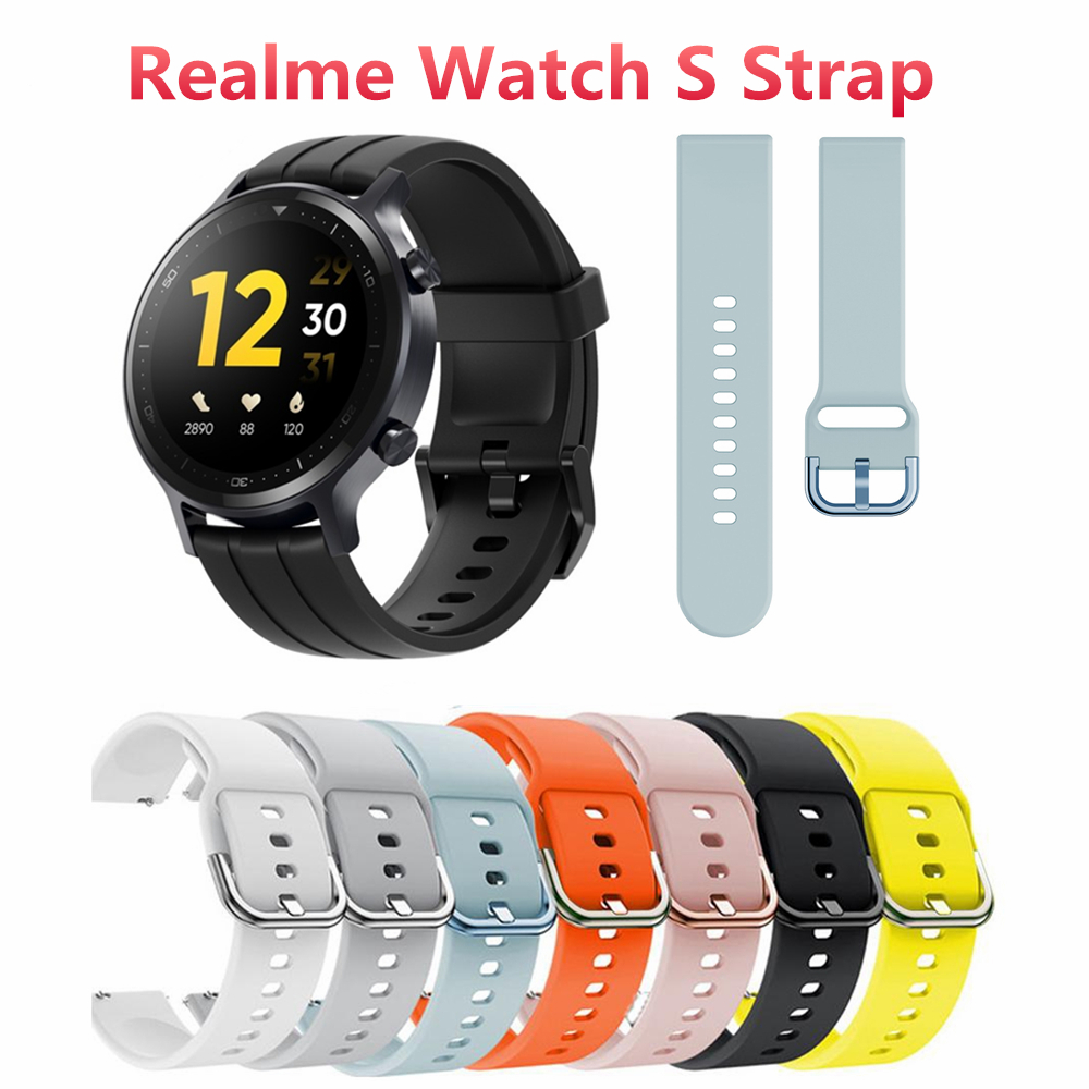 Soft Silicone Band for Realme watch S/S pro strap smartwatch bracelet ...