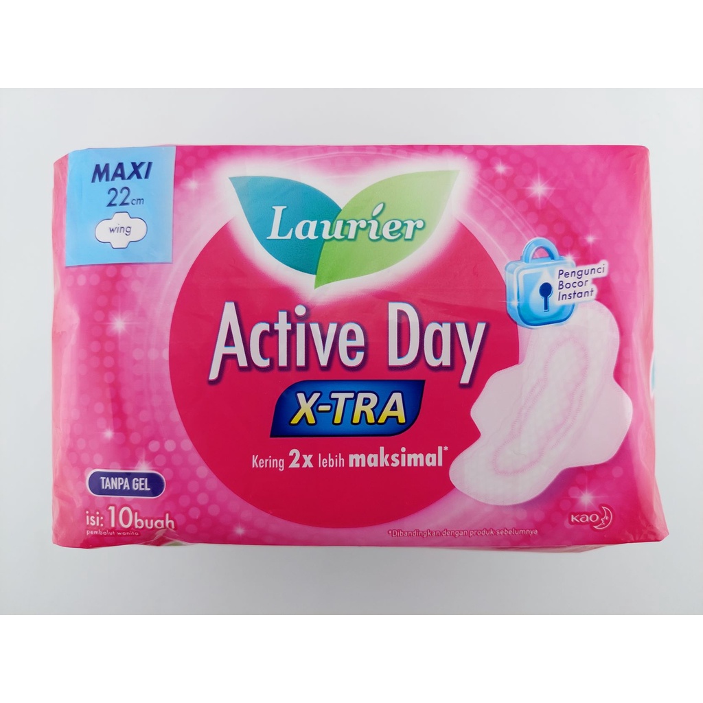 LAURIER X-TRA MAXI WING 22CM CONTAINS 10 LAURIER WRAPPERS | Shopee Malaysia