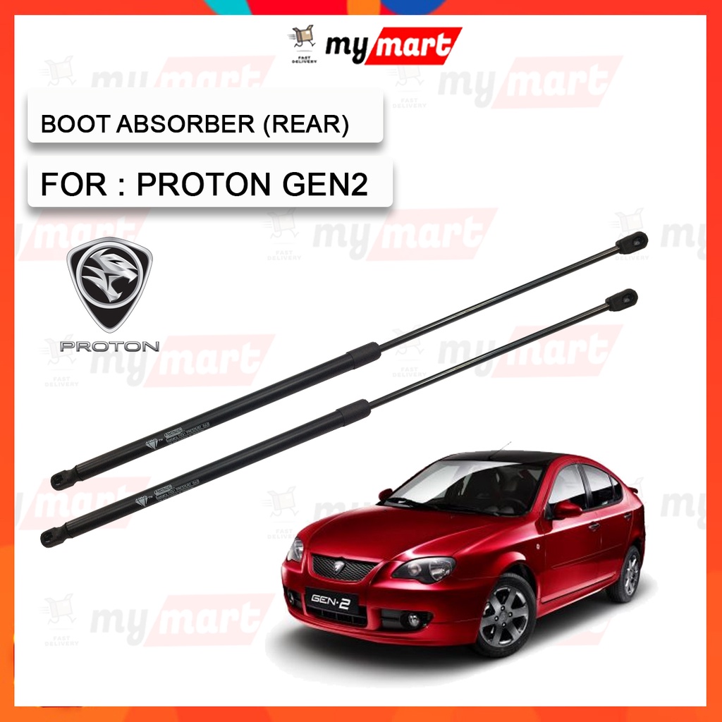 Proton Gen 2 Gen2 All Model Rear Bonnet Damper Rear Boot Absorber ...