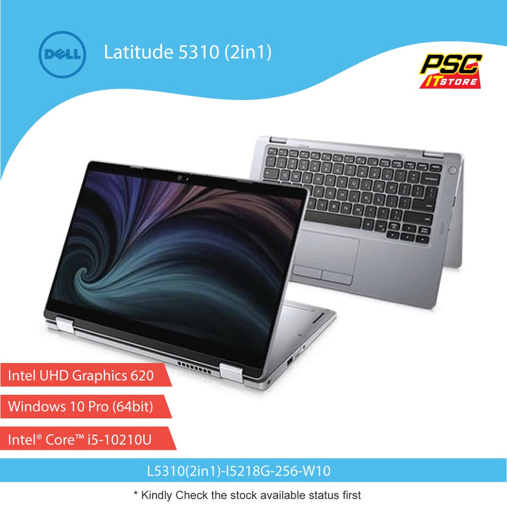 Dell Latitude 5310 (2in1) | L5310(2in1)-I5218G-256-W10 | Shopee Malaysia