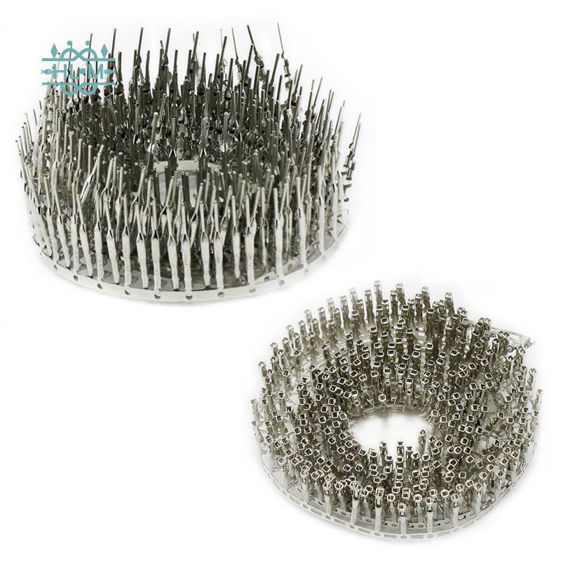 200PCS 2.54mm Pitch Male Pin Connector Dupont Jumper Wire Cable Male ...