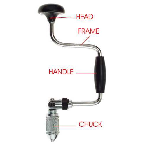 Reversible Ratchet Bit Brace Hand Drill | Shopee Malaysia