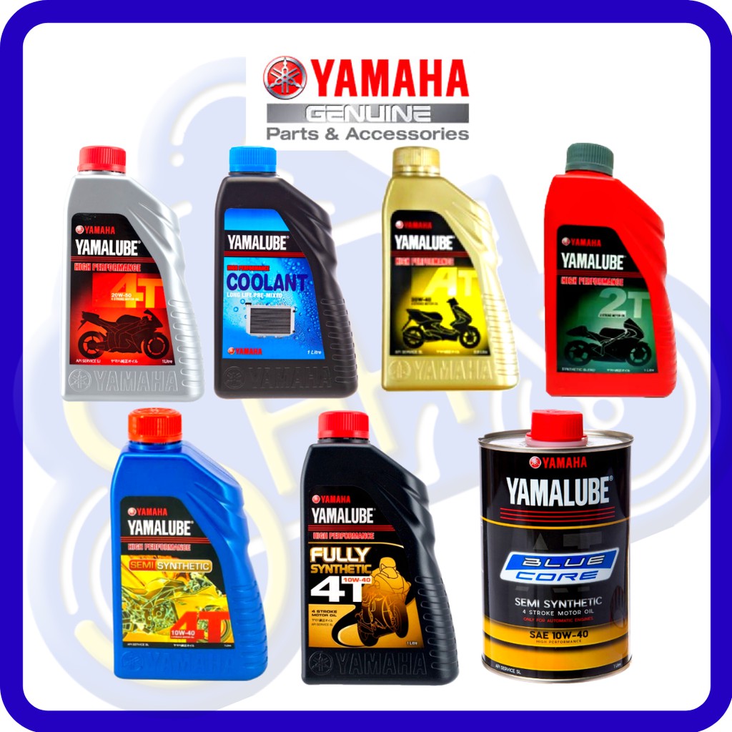 YAMALUBE BLUECORE / AT / 4T / FULLY SEMI 4T / 2T / CARBON CLEANER ...