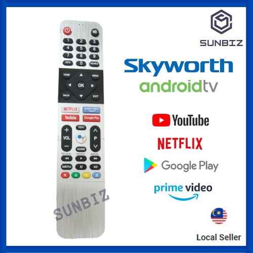 Skyworth Android TV remote control Replacement | Shopee Malaysia