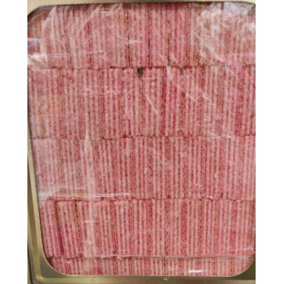 biskut wafer strawberry 4 segi / biskut tin timbang 500g | Shopee Malaysia