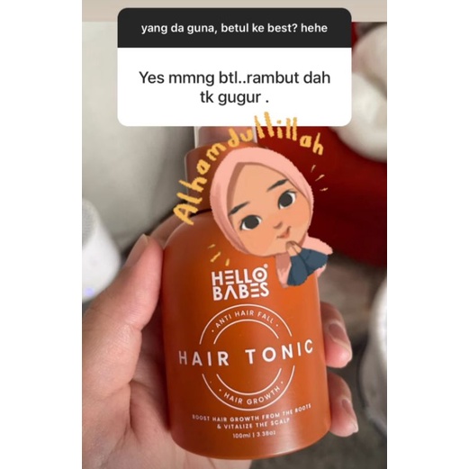 hellobabes hair tonic 😍🤩 | Shopee Malaysia