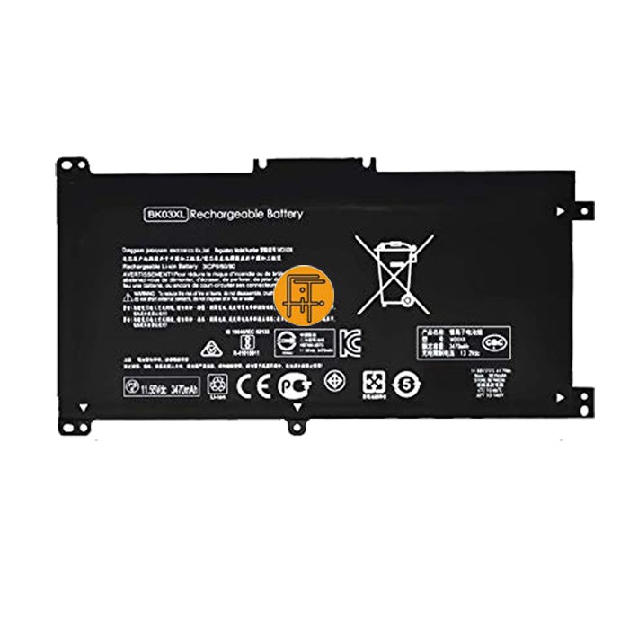 For HP Pavilion X360 14-BA X360 14M-BA BK03XL HSTNN-LB7S HSTNN-UB7G TPN ...