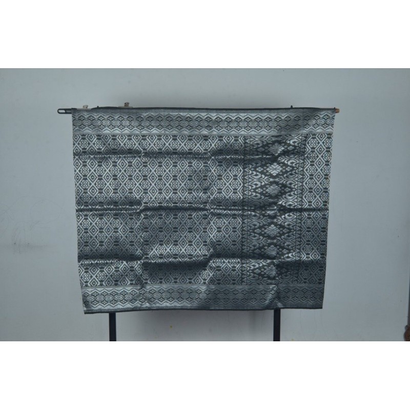 Sampin Songket penuh benang perak tenun tangan asli trg | Shopee Malaysia