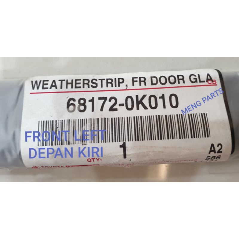 ORIGINAL TOYOTA HILUX KUN25 DOOR INNER MOULDING 68171-0K010,68172-0K010 ...