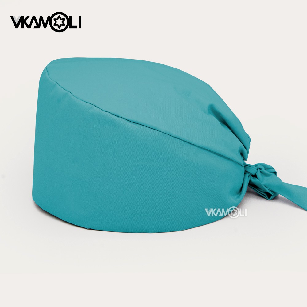Solid color Cotton Cap Medical Surgical Scrub HeadCap washable Surgeon ...