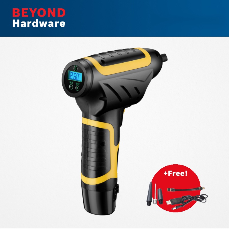 Portable Car Handheld Wireless Smart Digital LED Display Air Pump Pam ...