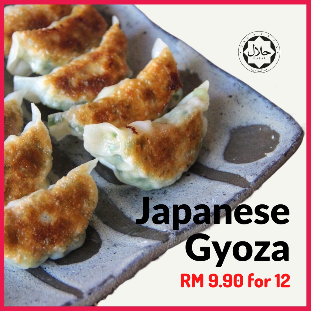 HALAL DIM SUM · Japanese Gyoza · Janji sedap! | Shopee Malaysia