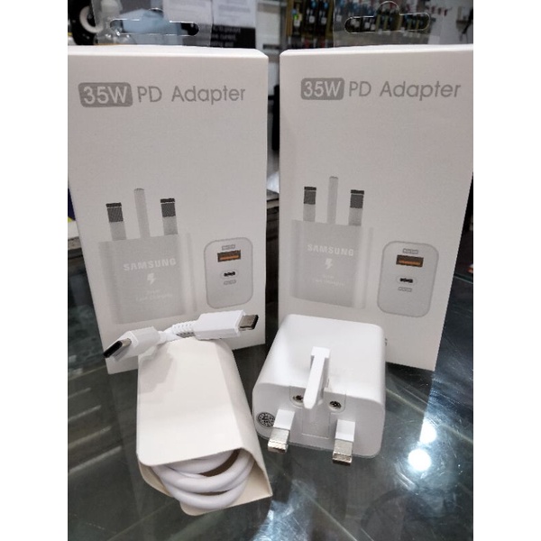 Samsung 35W Power Adapter Duo Super Fast Charging Power Delivery PD 3.0 ...
