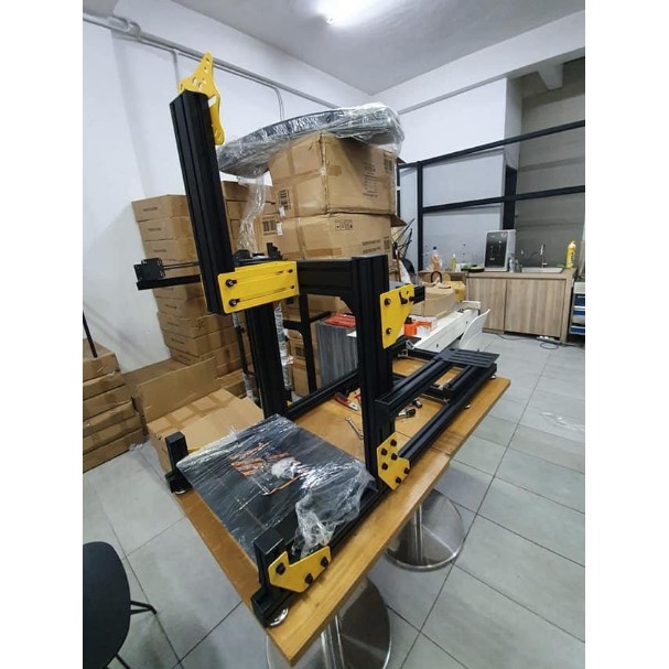 SIMMATCH RACING SIMULATOR STAND GT1 ALUMINIUM 4040/80 PROFILE SIM ...