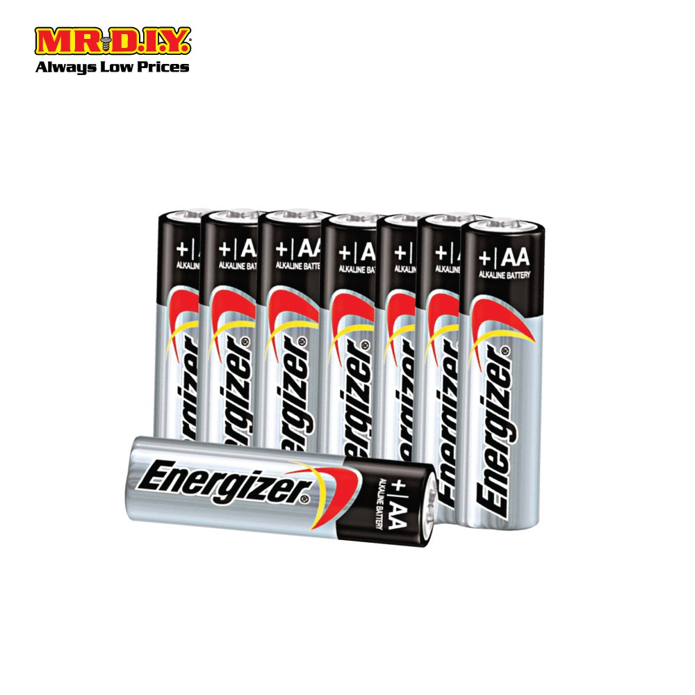 ENERGIZER Max Powerseal Technology Alkaline Battery AA (8pcs) | Shopee ...