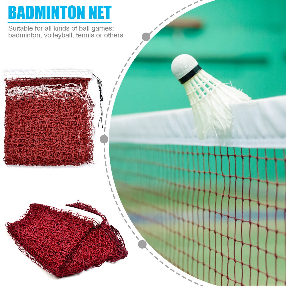 Jaring Badminton Net Portable Folding Easy Nett Outdoor Nets Standard ...