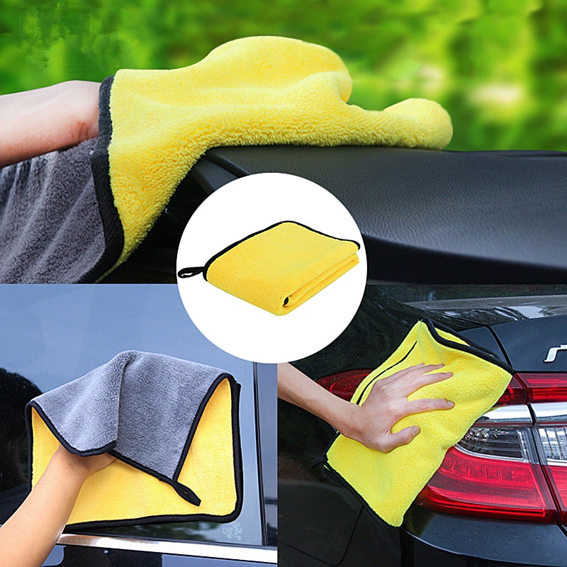 Soft Highly Absorbent Cleaning Cloths Multipurpose Microfiber Streak ...