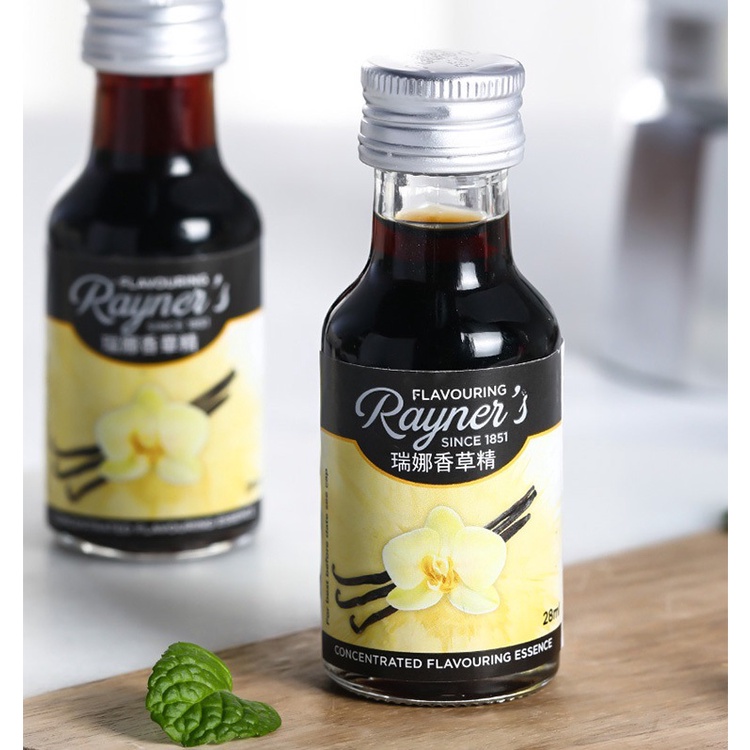 RAYNER'S Vanilla Peppermint Rose Strawberry Flavoring Essence 28ML ...