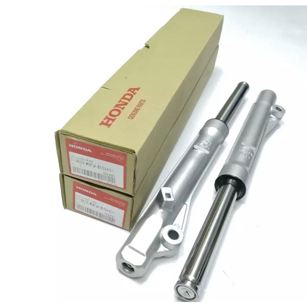 100% ORIGINAL HONDA EX5 DREAM W100 FORK SET FRONT DEPAN ABSORBER HIGH POWER WAVE100 BSH HP ORI ...