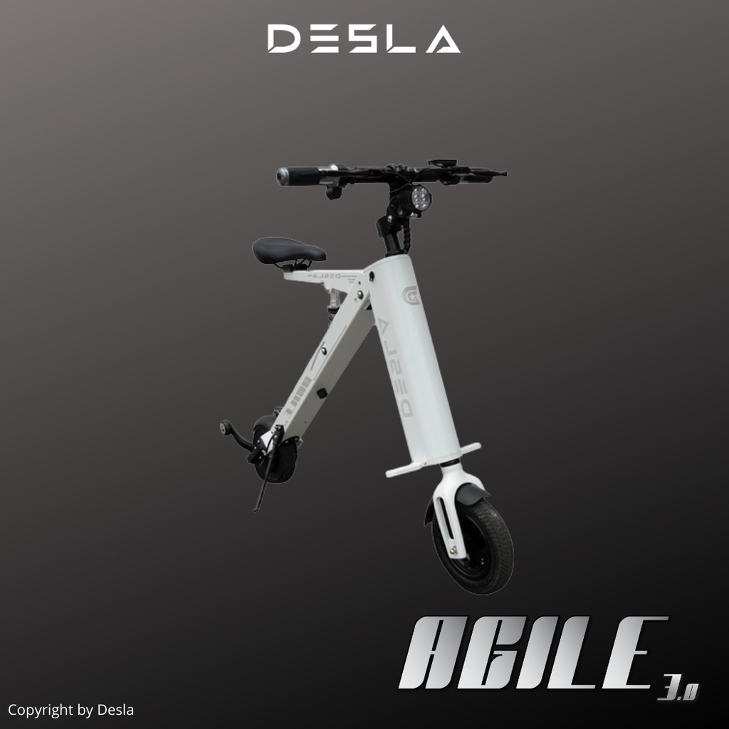 DESLA Agile 3.0 Electronic Scooter eBIKE Electronik Elektrik Skuter ...