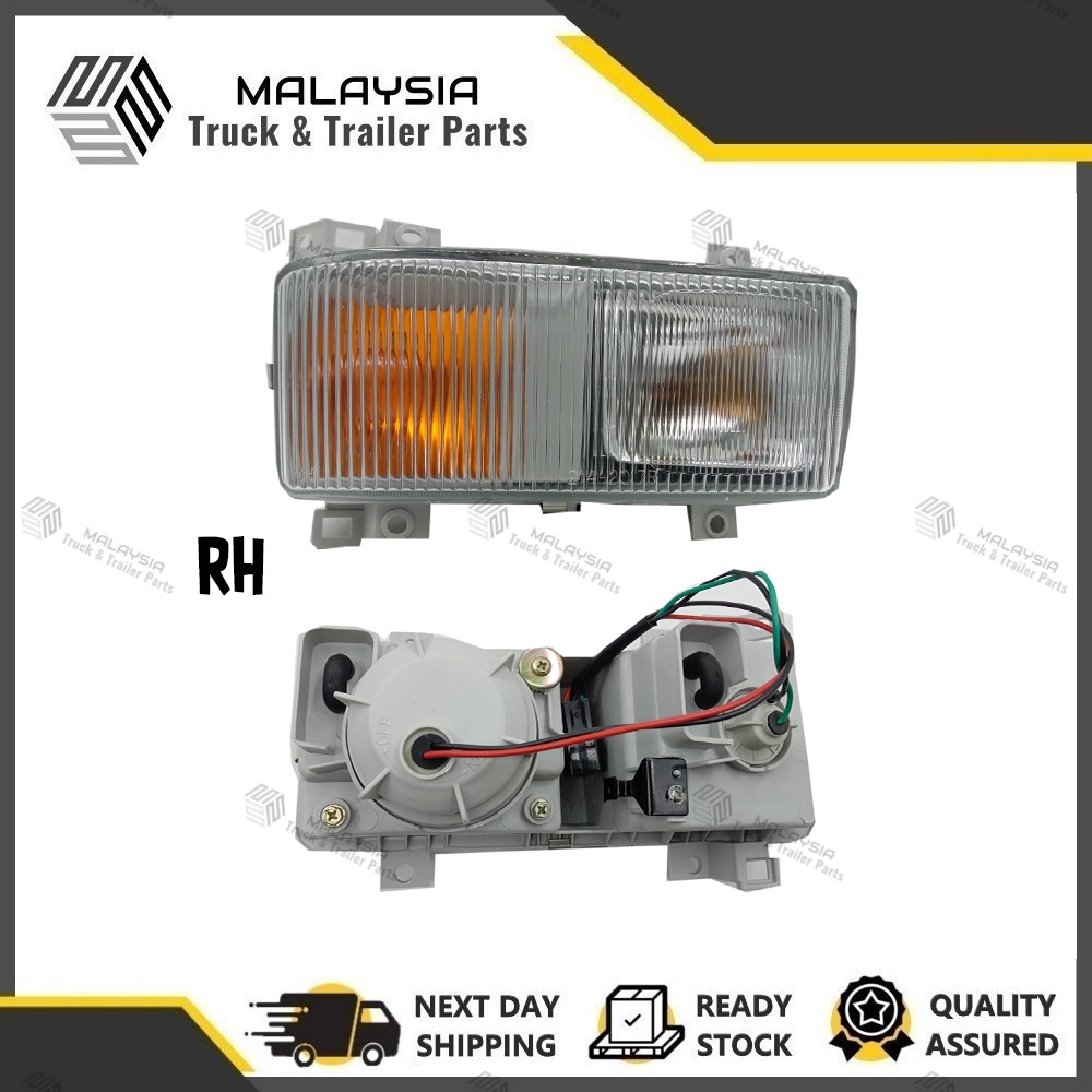 MITSUBISHI FUSO SUPER GREAT FP510 FP517 FV360 BUMPER FOG LAMP | Shopee ...