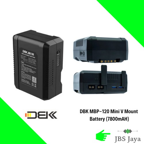 DBK MBP-120 Mini V Mount Battery (7800mAH) | Shopee Malaysia