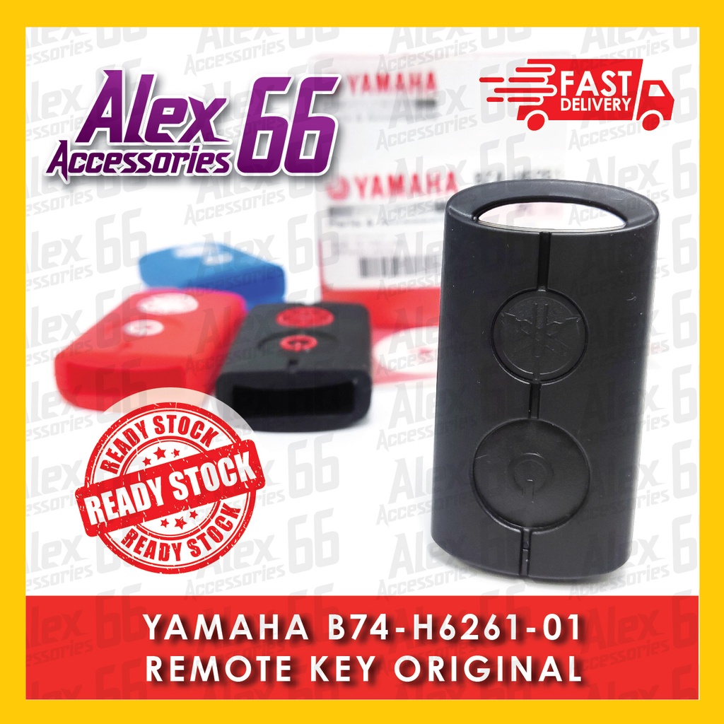 YAMAHA XMAX NVX AEROX Y16ZR Y16 Y15 Y15ZR B74-H6261-01 REMOTE KEY ...