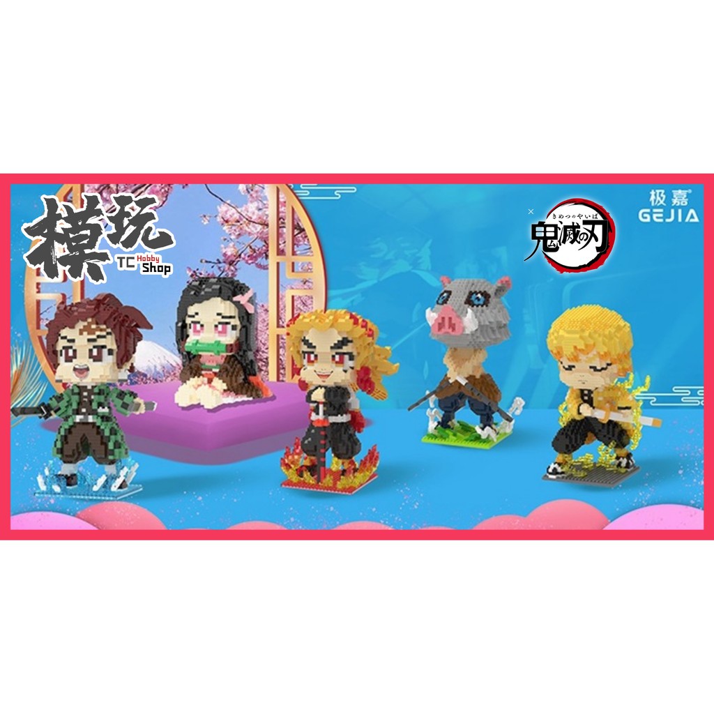 (Ready Stock) GEJIA Demon Slayer Tanjirou Nezuko Inosuke Rengoku ...