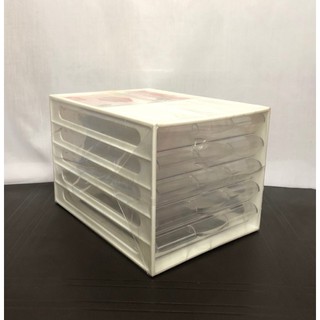 Felton 5 Tier Document Drawer White Colour | Shopee Malaysia