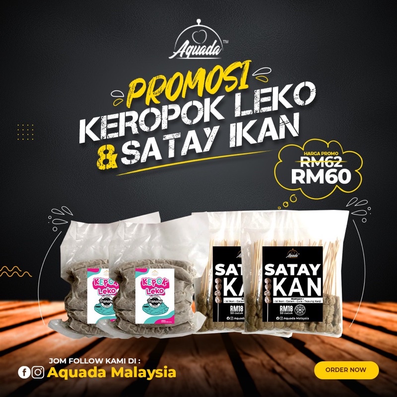 Set Combo Satay Ikan & Kepok Lekor | Shopee Malaysia
