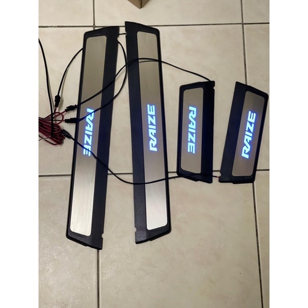 perodua ativa lampu doorstep led biru raize logo | Shopee Malaysia