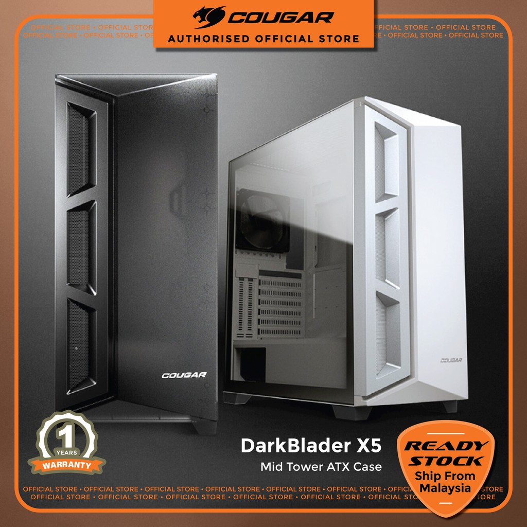 COUGAR Dark Blader X5 Mid Tower ATX Case | Shopee Malaysia