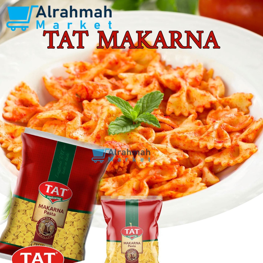 Tat Makarna Pasta 400g Imported From Turkey مكرونة تات تركية | Shopee ...