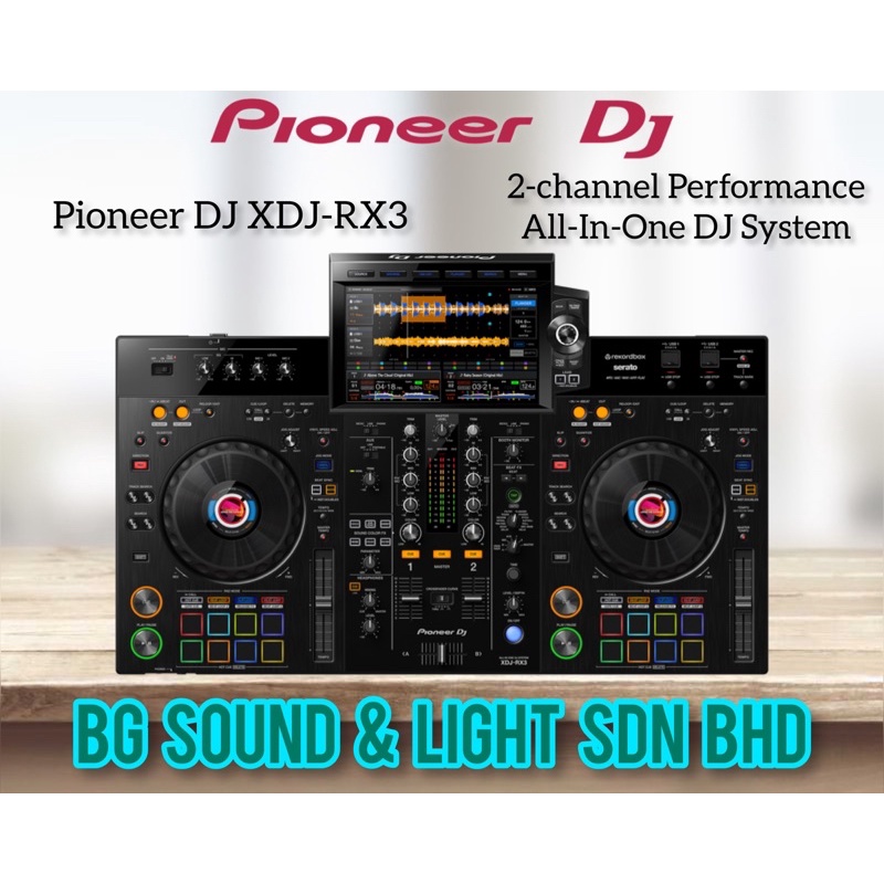 Pioneer DJ XDJ-RX3 2-channel Performance All-In-One DJ System ( XDJ RX3) | Shopee Malaysia