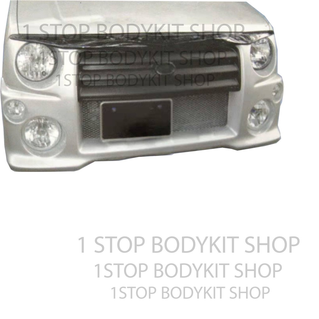 PERODUA KENARI FRONT BUMPER(RS) FIBER(FIBERGLASS)SKIRT LIP BODYKIT ...