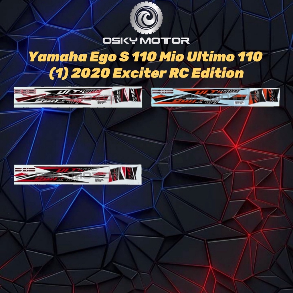 Yamaha Ego S 110 Mio Ultimo 110 (1) 2020 Exciter RC Edition Body ...