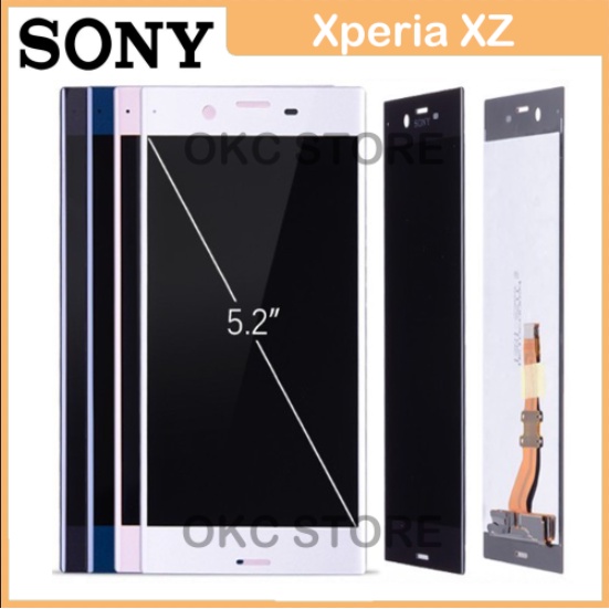 Original For SONY Xperia XZ LCD Display Touch Screen Digitizer Full Set ...