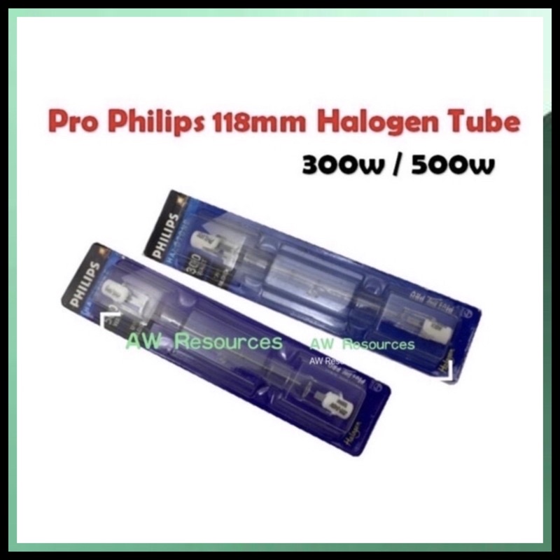 Pro Philips 118mm Halogen Tube 300w / 500w | Shopee Malaysia