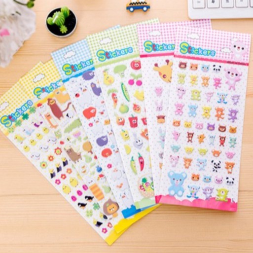 CUTE CARTOON RANDOM DESIGN STICKER GIFT FOR KIDS MALAYSIAN READY STOCK ...