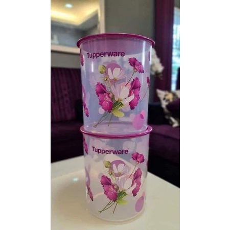 Tupperware Royal Bloom One Touch Canister Medium 3 Liter (1pc) | Shopee Malaysia